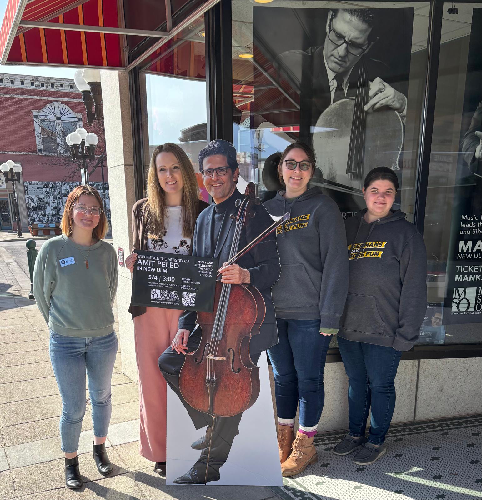 Cellist Amit Peled to perform in Mankato and New Ulm | News, Sports ...